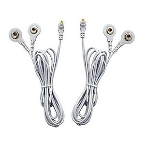 2.35mm Shielded Tens Unit Lead Wires Electrode Pad Cables