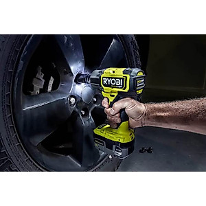 RYOBI P262K1 ONE+ HP 18V Brushless Cordless 4-Mode 1/2 in. Impact Wrench Kit w/ 4.0 Ah HIGH PERFORMANCE Lithium-Ion Battery & Charger