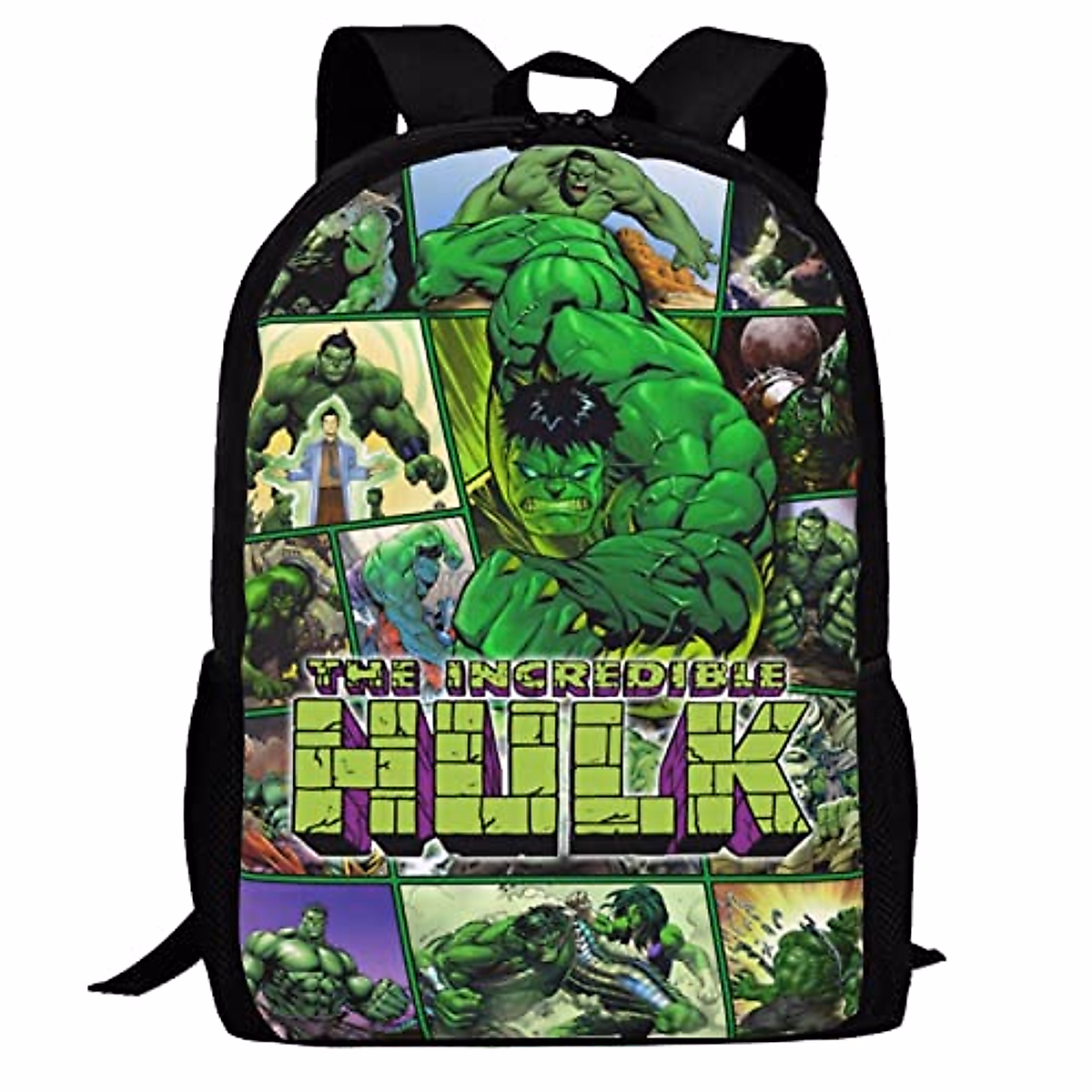 Arataki Itto Superhero Backpack Cartoon Book Bag Laptop Backpack HD Print Comic Backpack Gift 17"