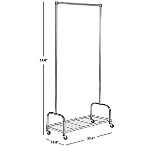 Safavieh Home Collection Christian Single Rod Clothes Rack