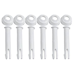 Intex Replacement Joint Pin and Seal for 13 Foot to 24 Foot Round Metal Frame Pools (6 Pack), Metal Frame and Prism Frame Pools