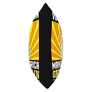 Parmesan Cheese Please Vote Parmesan Cheese Make America Grate Again Pun Throw Pillow, 16x16, Multicolor