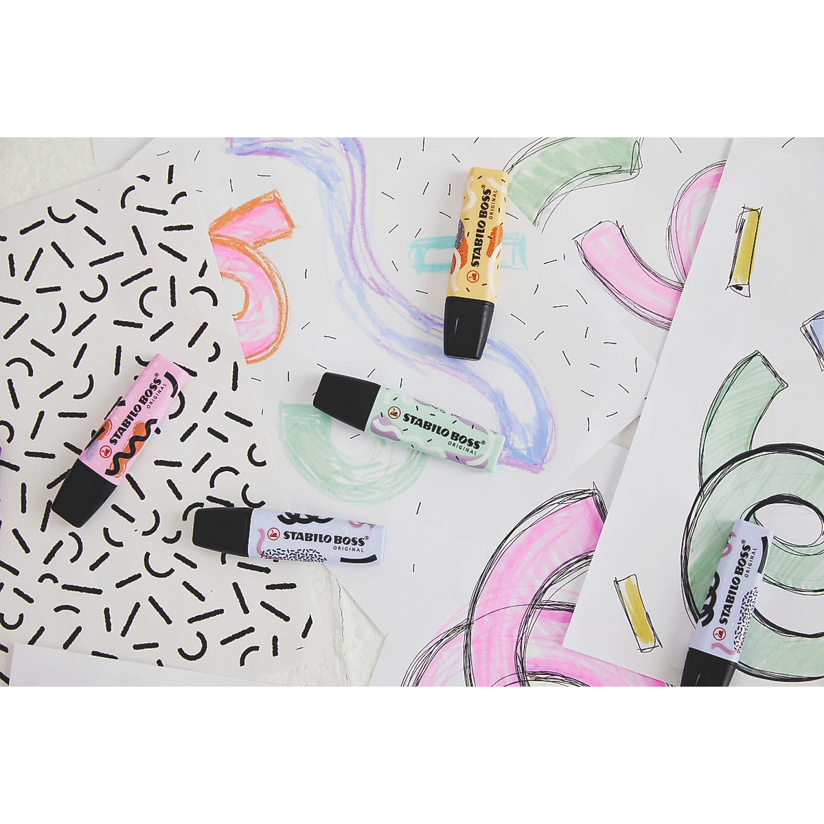 STABILO BOSS ORIGINAL by Ju Schnee, Cloud of Blue