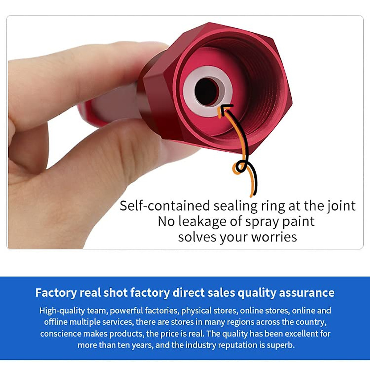 Airless Paint Sprayer Spray Gun 6.7inch Extension Pole Rod for Spray Gun Spraying