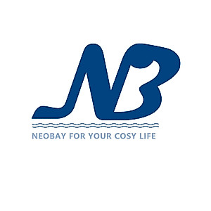 Neobay Door Stoppers and Door Pinch Guard 2 Function in 1, Sturdy Stack Up Design, Heavy Duty Door Stoppers for Bottom of Door on Carpet, Concrete, Tile& Wood, 2 Packs, Gary