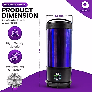 Ardent FX Decarboxylator 110V With Bluetooth Connectivity - 3 in 1 Portable Decarboxylation - Herbal & Oil Infuser Machine - Quick & Effortless Decarboxylation - Odorless - Use for Butter and Herbs