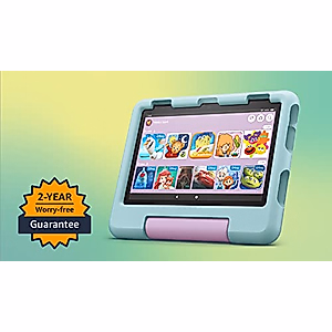 Amazon Fire HD 8 Kids tablet, ages 3-7. Top-selling 8" kids tablet on Amazon - 2022 | ad-free content with parental controls included, 13-hr battery, 32 GB, Disney Princess