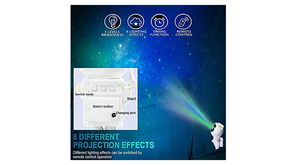 Space Buddy Projector Light, Pleshy Spacebuddy Projector, Space Buddy ...