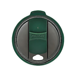 Pelican Hydration Pelican Ridge™ 18 oz Vacuum Insulated Tumbler - Recycled Stainless Steel Double Wall Travel with Dual Lid, Powder Coated Insulated Coffee Mug For Hot Cold Drinks, Hunter