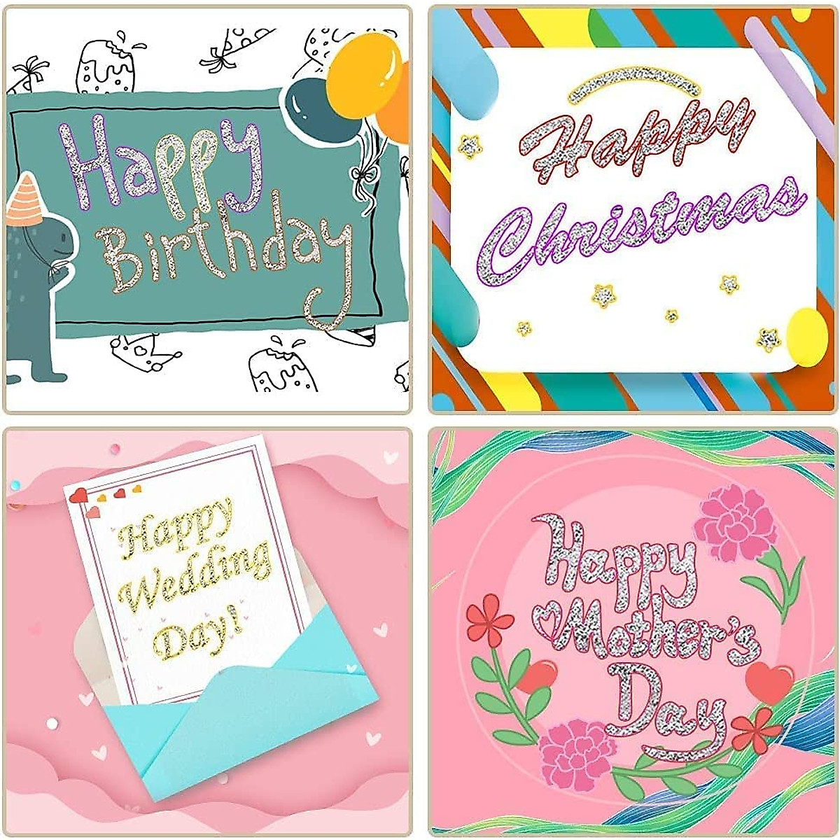 RIANCY outline markers self-outline metallic markers Super Squiggles Markers 12 Colors shimmer markers outline double line Glitter Writing Drawing for Christmas Card Greeting Crafts Scrap Booking