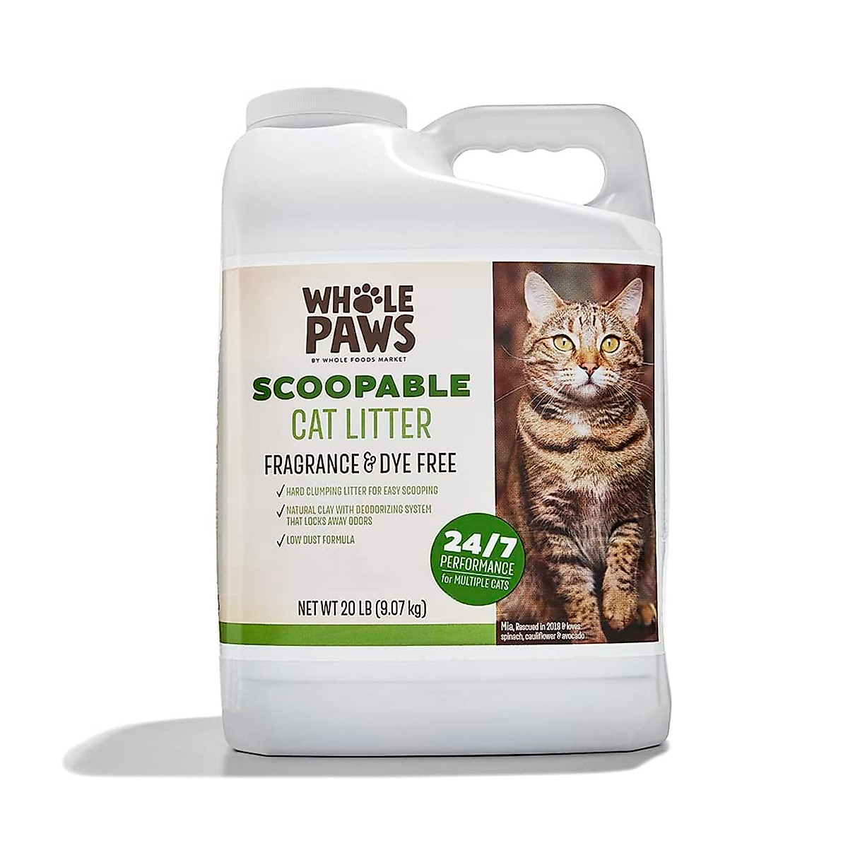 Whole Paws, Whole Paws, Scoopable Cat Litter, 320 Ounce