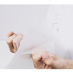 XININSUN 2Pcs Large Cake PET Clear Box, 10" X 10" X 9" with ribbon and pre-folded lid, for 8" cake packing carry, baking cookie display, Carry Tall Layer Gift, Festive Gift Box -Black