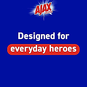 Ajax Ultra Professional Antibacterial Pot & Pan Dish Soap, Orange Scent, 145 fl. oz. (1.13 gal.), 4/Pack (61034313CT)