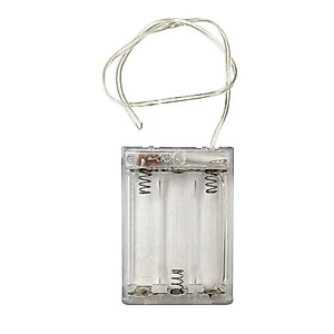 AIMPGSTL 4PCS 3 AA Battery Holder with Switch, 4.5V Battery Holder with Switch, 3X 1.5V AA Battery Holder and Switch