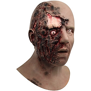 Scary Walking Dead Zombie Mask Creepy Latex Halloween Costume Horror Bloody Adult Halloween Decoration Props