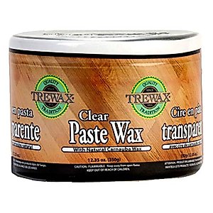 Trewax Paste Wax with Carnauba Wax, Clear, 12.35-Ounce, Ideal on Hardwood Floors, Fine Furniture, Granite, Marble and Bronze