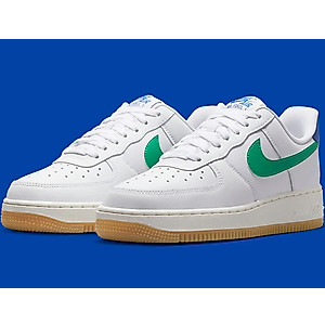 Nike Air Force 1 Low Womens White Game Royal Stadium Green Size 9