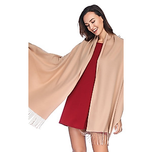 HOYAYO Pashmina Shawls and Wraps Winter Warm Soft Scarf for Women