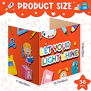 36 Pcs Privacy Boards Bulk, Large Privacy Folders with Bright Color Classroom Desk Shields Dividers, Desk Table Privacy Boards for School Teacher Student Test Study Office, 39 x 14 Inch (Sweet)