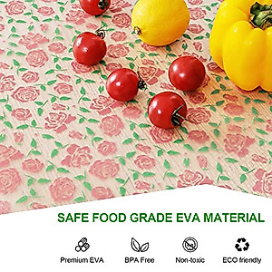 INNOLITES Shelf Liner, Non-Slip Shelf Liners for Kitchen Cabinets, Waterproof Non-Adhesive Kitchen Drawer Liner, Durable EVA Cabinet Liners for Shelves, Refrigerator, Cupboard, Storage