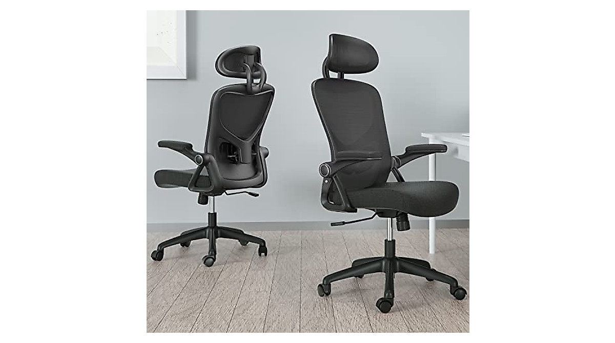 Lefuneo Ergonomic Mesh Office Chair - Adjustable & Breathable