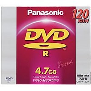 PANASONIC LMRF-120U Blank DVD-R Disc