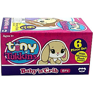 Tiny Tukkins Doggy Family Stuffed Animal Preschool Playset- Play Preschool Set for Girls & Toddlers Includes Big Sister and Baby Stuffed Animal Dog- Made from Kid-Friendly Materials