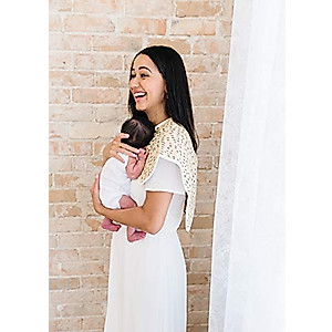 Baby Burp Cloth Large 21''x10'' Size Premium Absorbent Triple Layer 3-Pack Gift Set “Aussie” by Copper Pearl