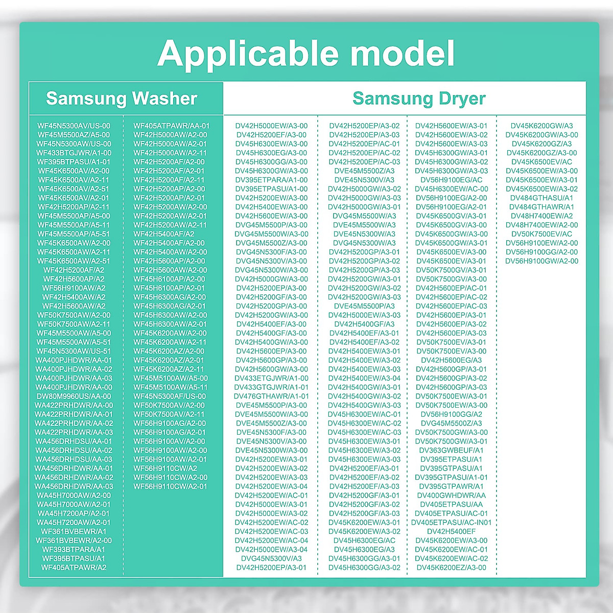 DC97-18058C Laundry Appliance Control Knob Compatible with samsung Washer Dryer Control Knob DC97-18058A DC97-18058B DC67-00680A AP6002623 PS11735268 EAP117352689(1 pack)