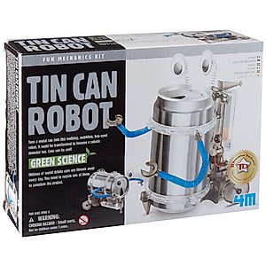 Toysmith 4M Tin Can Robot Kit Each