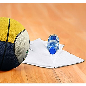 Utopia Towels Premium Bundle - 1 Cotton Washcloths White (12x12 inches), Pack of 24 with 1 Medium Cotton Towels, White, (24 x 48 Inches), Pack of 6