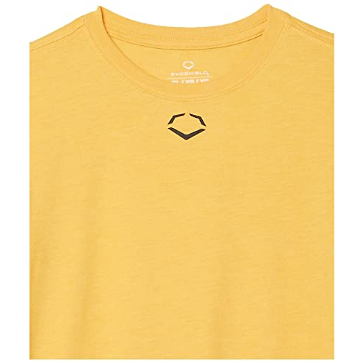 EvoShield Youth Heather Short Sleeve Tee - Light Gold, Large
