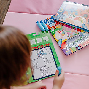 Melissa & Doug Blue’s Clues & You! Water Wow! 3-Pack – Alphabet, Counting, Shapes Water Reveal Travel Activity Pads