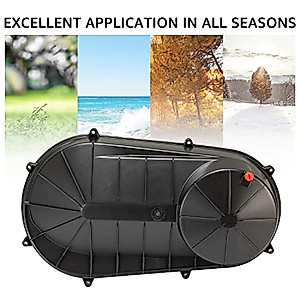 HAKA TOUGH Outer Clutch Cover for Polaris Ranger 1000 900 XP Crew 570, RZR ACE Sportsman 2012-2020 CVT Variator Clutch Plate Housing Cover Accessories,Replace OEM #2634179