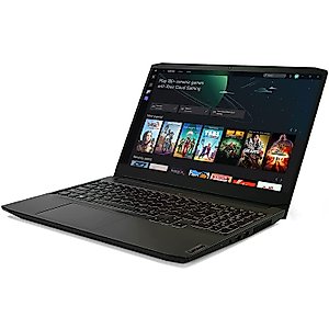 Lenovo IdeaPad Gaming 3 15 15.6" Laptop, 15.6" FHD (1920 x 1080) Display, AMD Ryzen 5 5600H Processor, GeForce RTX 3050, 32GB DDR4 RAM, 1TB NVME SSD, Windows 10H, Black, Mousepad Bundle