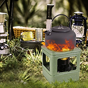 Portable Kerosene Stove - 8 Wicks Round Camping Picnic Burner - Backpacking Oil Stoves, Indoor Kerosene Stove Portable For Backpacking, Outdoor Ghores