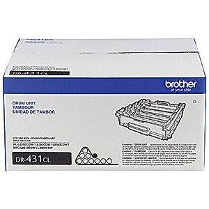 Brother Printer DR431CL Drum Unit-Retail Packaging, White