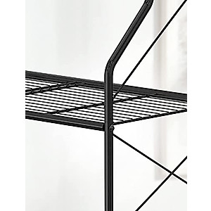 Bextcok 3 Tier Plant Stand,Tiered Plant Shelf for Multiple Plants,Metal Plant Shelf Stands,Multiple Flower Pot Display Rack,Iron Shelves Holder for Patio Garden Corner Indoor Outdoor
