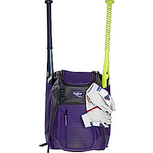 Rawlings Franchise Player's Baseball Backpack, Purple