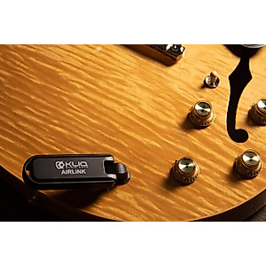 KLIQ Airlink 5.8 GHz Rechargeable Wireless Audio System designed for Electric Guitar, Bass and other Electric Instruments-Digital Transmitter/Receiver Set (5.8G Wireless)