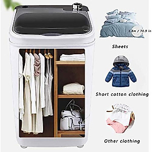 ZLXDP Electric Clothes Washing Machine Single Tub Semi-Automatic Washer Big Capacity， Healthy and Friendly