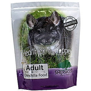 Sherwood Pet Health Adult Chinchilla Food, Alfalfa/Timothy Blend