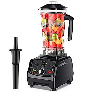 COLZER Professional Countertop Blender with 2200-Watt Base, Smoothie Blender,Built-in Timer,High Power Blender 2L Cups for Frozen Drinks,Shakes and Smoothies