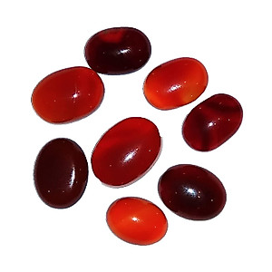 Yemeni 14 Carats (Ct) 15.55 Ratti Red Orange Yameni Hakik Stone Aqeeq Yamani Akik Carlenian Agate Gemstone Ring Pendant Locket Size, Crystal, Agate