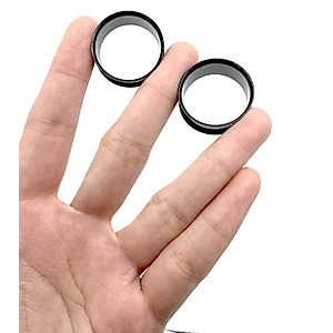 HEKEUOR Ear Tunnels Stretching Kit Stainless Steel Gauge Plugs Set Single Flared Stretching Kit 00g 7/16 1/2 9/16 5/8 3/4 7/8 1 Inch (15/16" (24MM))