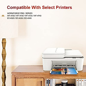 802XL Ink Cartridges Combo Pack Remanufactured Ink Replacement for Epson 802 XL Ink Cartridges Work for Epson Workforce Pro wf-4720 wf-4730 wf-4734 wf-4740 Printer (5 Pack, Black|Cyan|Magenta|Yellow)