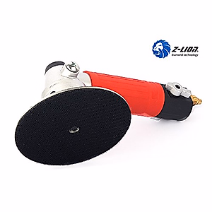 Z-Lion Aluminum Backer Pad 5" inch Hook and Loop Back Holder with 5/8-11 Thread