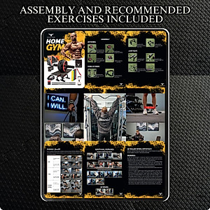 IMMORTAL FITNESS Portable Home Workout Resistance Set - Physical Therapy at Home - Resistance Bands, Jump Rope, Ab Wheel, Push-up Bars, and More! Great for Training at Home or on The Go