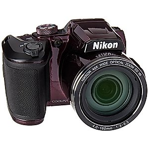 Nikon - COOLPIX B500 16.0-Megapixel Digital Camera - Plum (Renewed)
