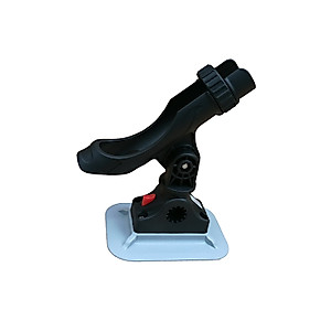 Brocraft Glue On Boat Rod holder for RIBS Kayak & Inflatable Boat / Inflatable Boat Rib Mount Rod Hodler